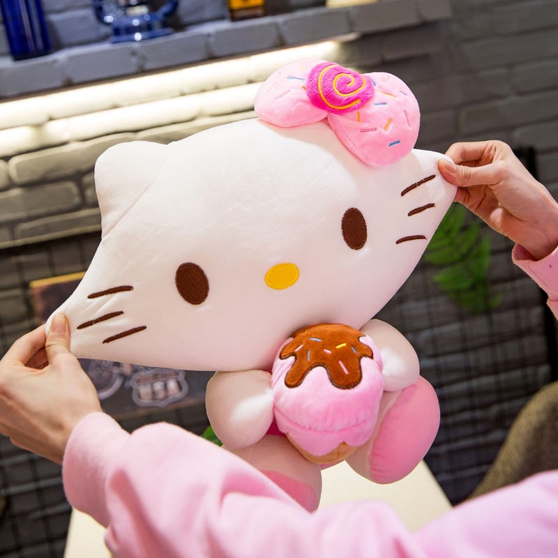 Hello Kitty met ijs - knuffel • Mijn Knuffel