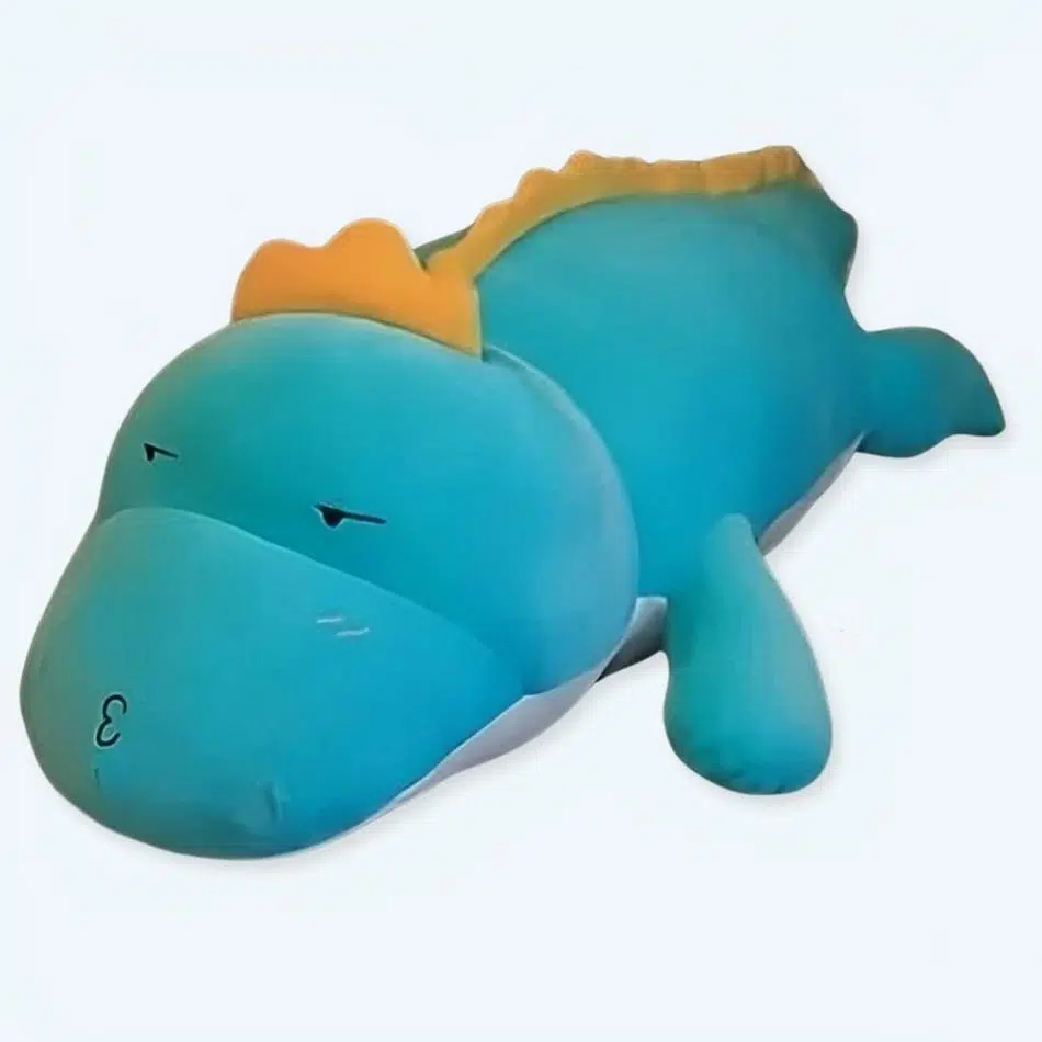 Schattige blauwe dinosaurus pluche - knuffel • Mijn Knuffel