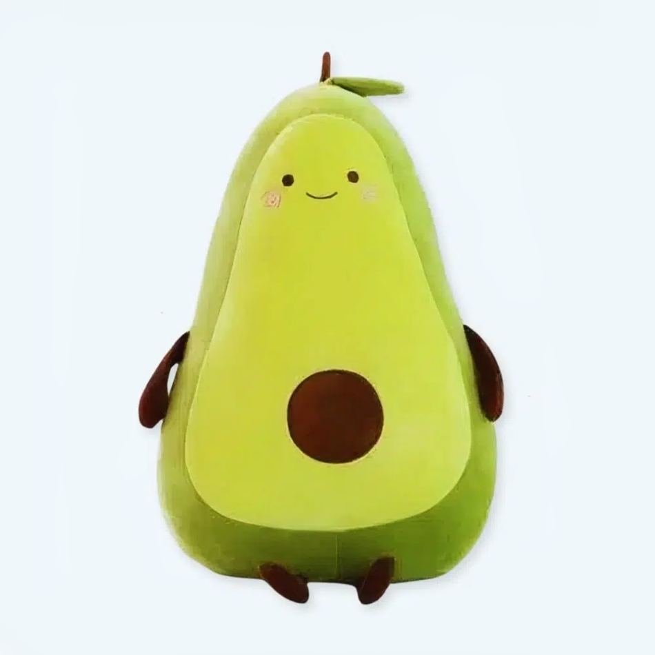 Grote decoratieve avocado pluche - knuffel • Mijn Knuffel