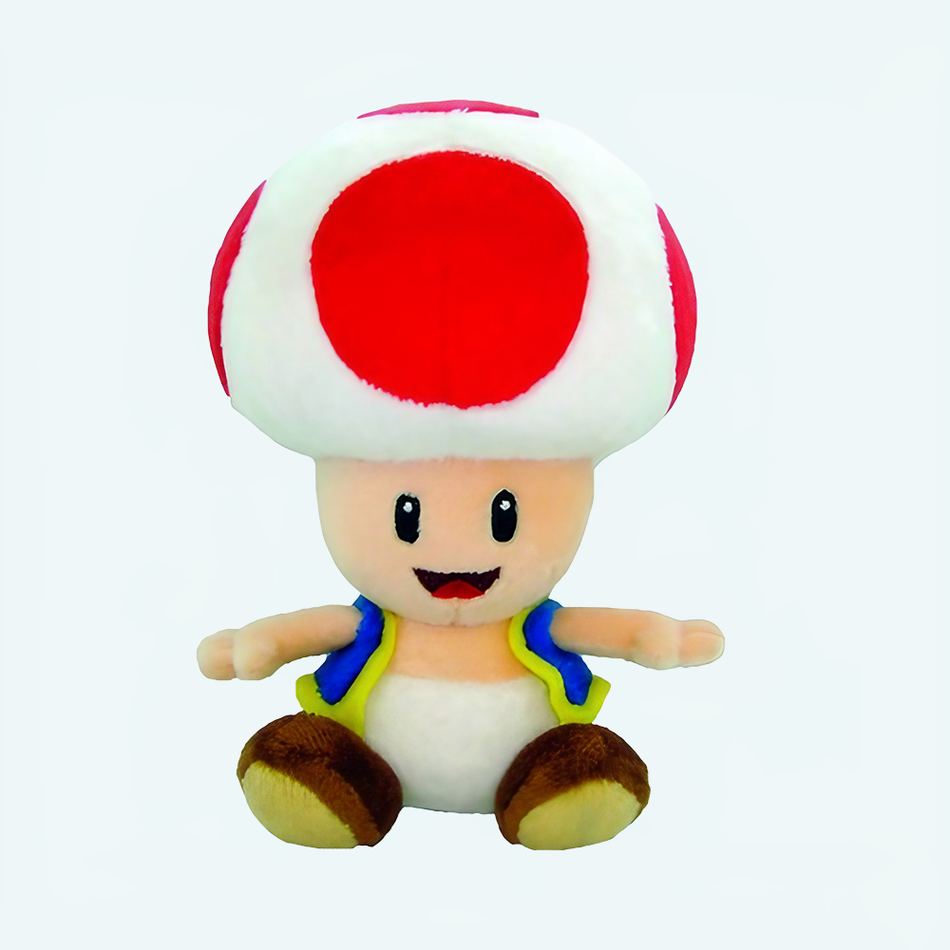 Super Mario Toad pluche - knuffel • Mijn Knuffel