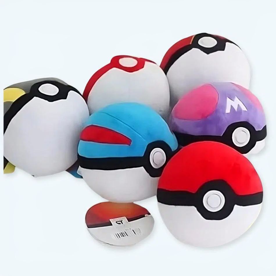 Pokemon pokéball - knuffel • Mijn Knuffel